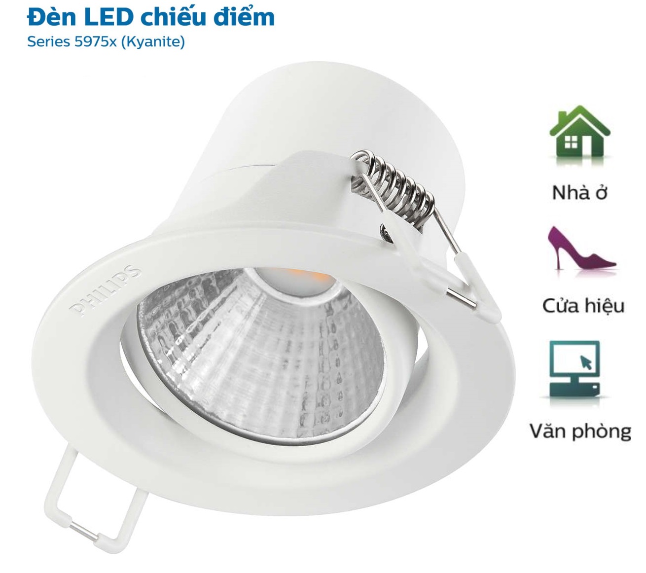 Giới thiệu về đèn Downlight âm trần Philips