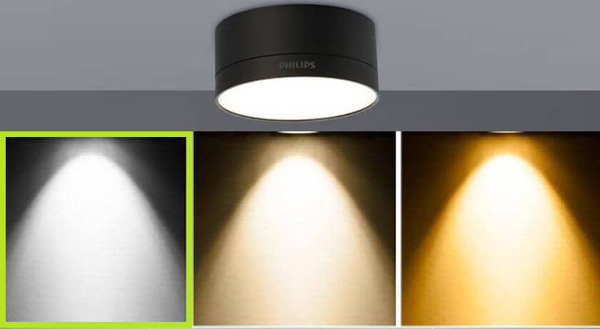 Đèn Downlight LED ống bơ lắp nổi tròn Philips DL212 EC RD 100 9W 6500K ...