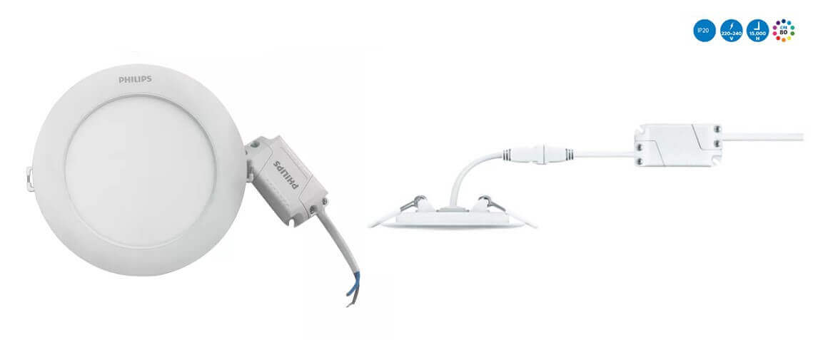 Đèn LED Âm Trần Philips DL262 - Thiết Kế Siêu Mỏng và Dễ Dàng Lắp Đặt